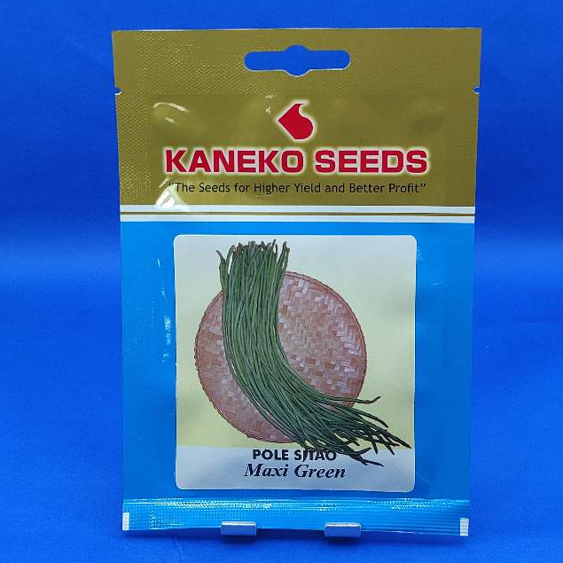 KANEKO SEEDS MAXI GREEN POLE SITAO SEEDS STRINGBEAN SEEDS (APPROX 58 ...