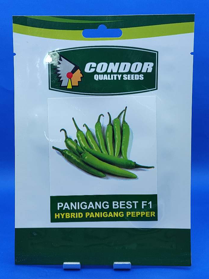 CONDOR PANIGANG BEST F1 HYBRID PEPPER SEEDS (0.5 GRAM) | Shopee Philippines