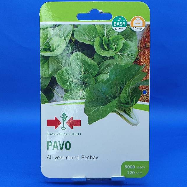 EAST-WEST SEED PAVO OPV PECHAY SEEDS BLACK BEHI TYPE PETCHAY PAVO (5000 ...