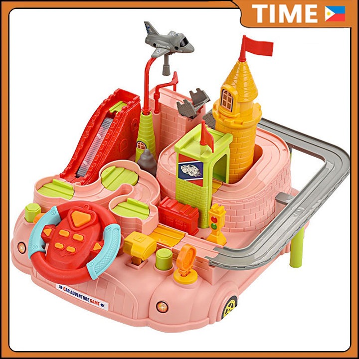 Arcade Car Racing/Car Adventure Rail Car Toy Set Assembly Track Car Set ...