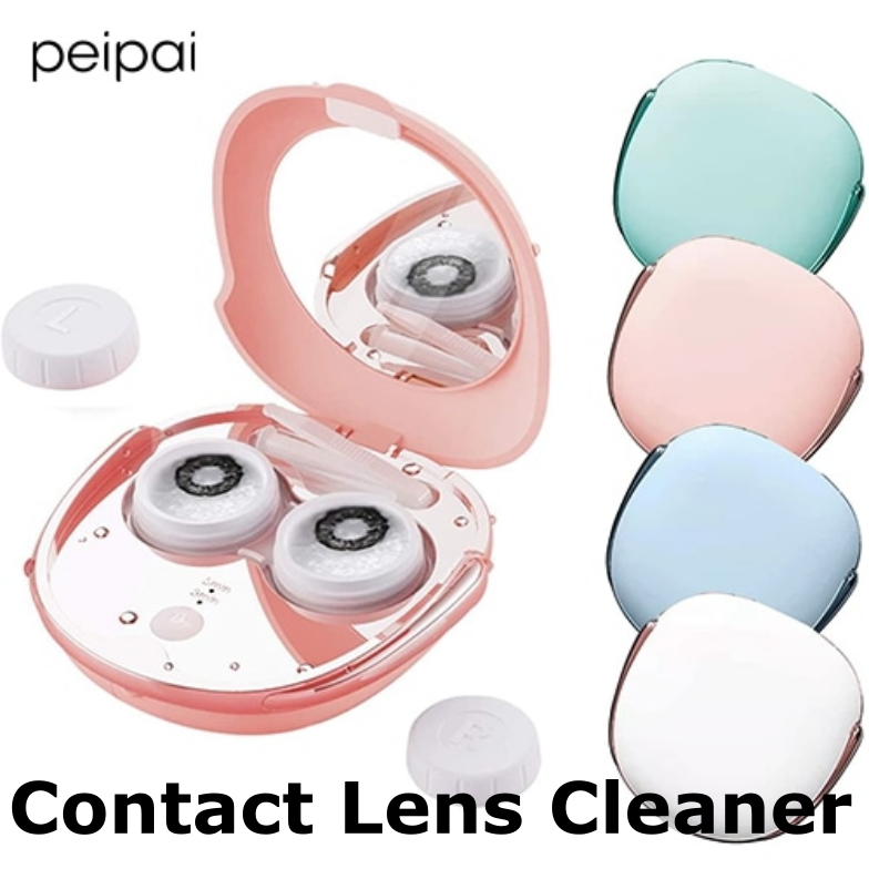 peipai Ultrasonic Contact Lens Cleaner Protein Removal Powerful ...