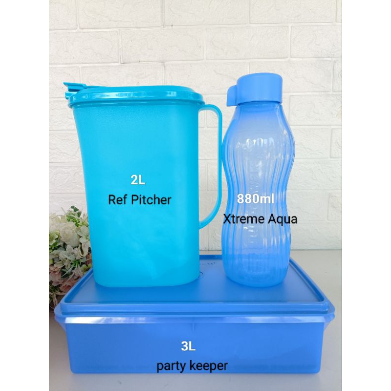 Tupperware Party Keeper + Ref Pitcher+Xtreme Aqua Set | Shopee Philippines