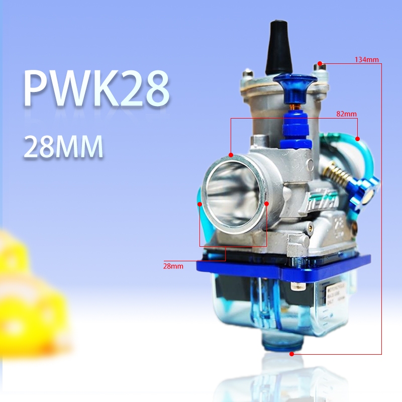 Keihin Motorcycle Carburetor Koso OKO Power Jet PWK Blue transparent ...