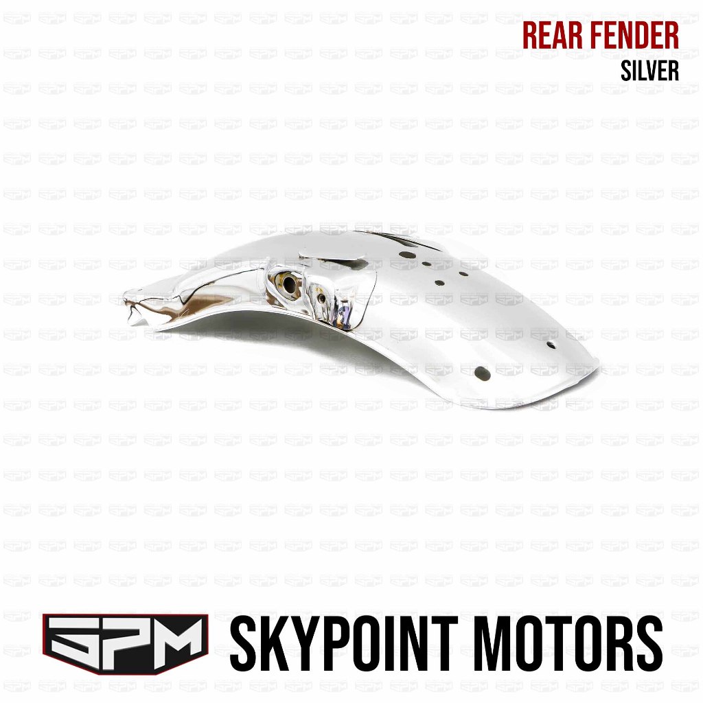 REAR FENDER SILVER UNIVERSAL [ TAPALODO ] (9854-125) | Shopee Philippines
