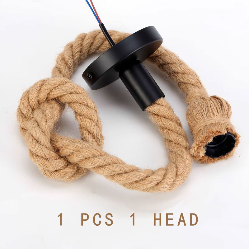 【COD】E27 Lighting Rope Led Chandelier Ceiling Light Drop Light Counter ...