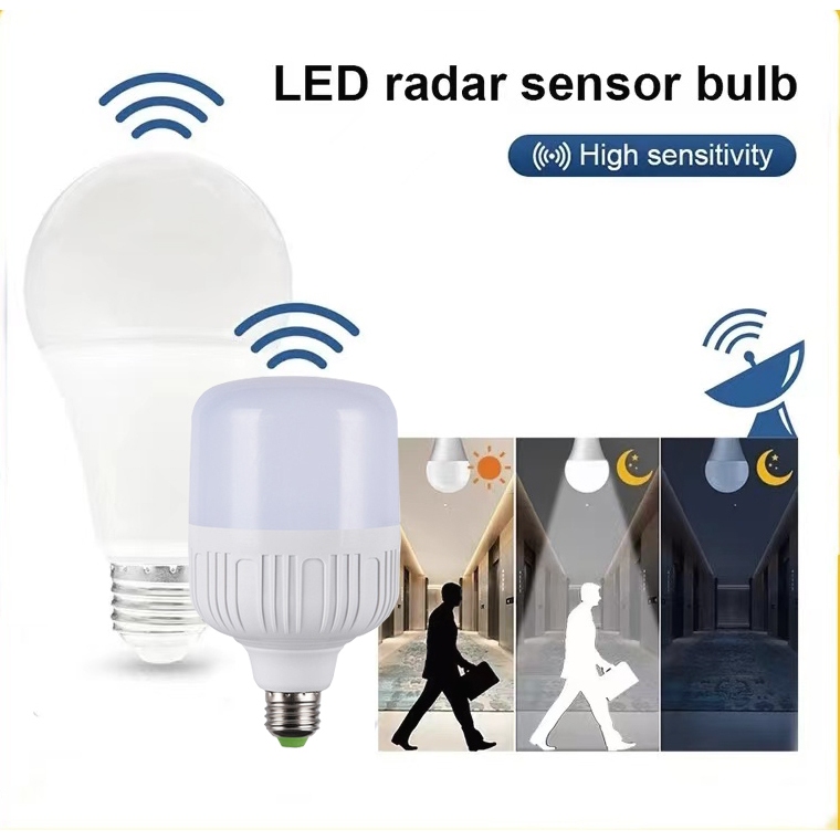 Night Light Body Radar Sensor Motion Bulb Led Night Light Energy Saving ...