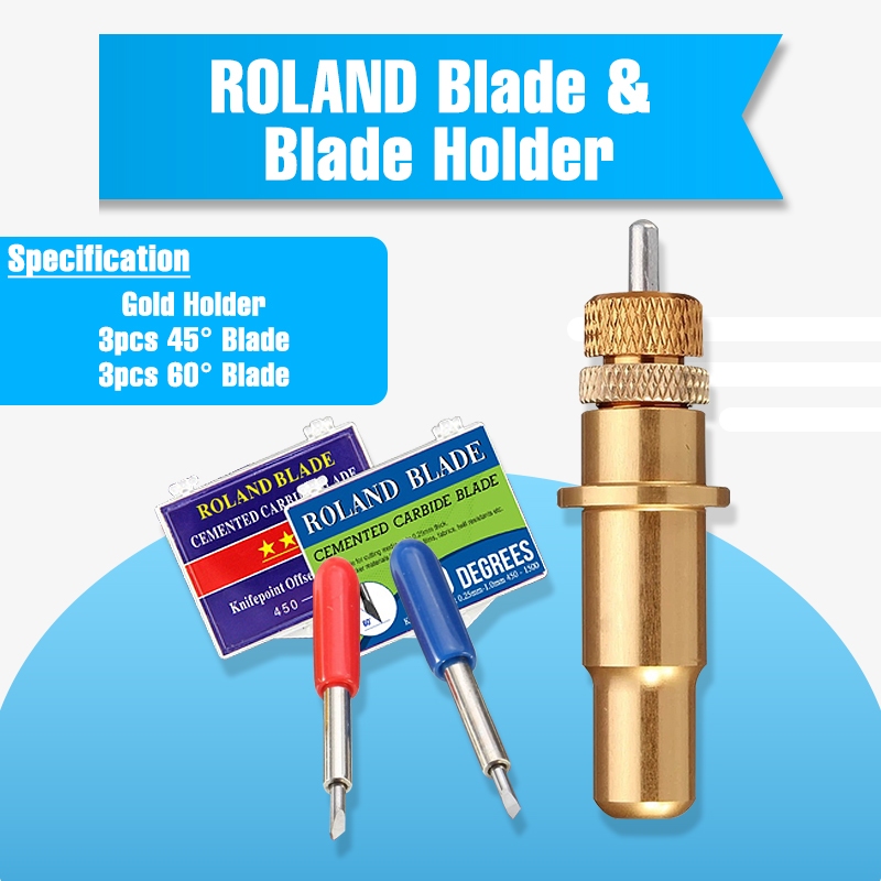 ROLAND Blade & Blade Holder for CUYI Cutter Plotter | Shopee Philippines