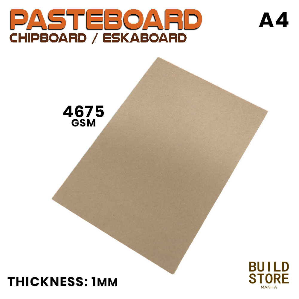 [Bundle] 5 PCS Eska Board / Chipboard / Pasteboard Bundle Pack 2mm A4 ...