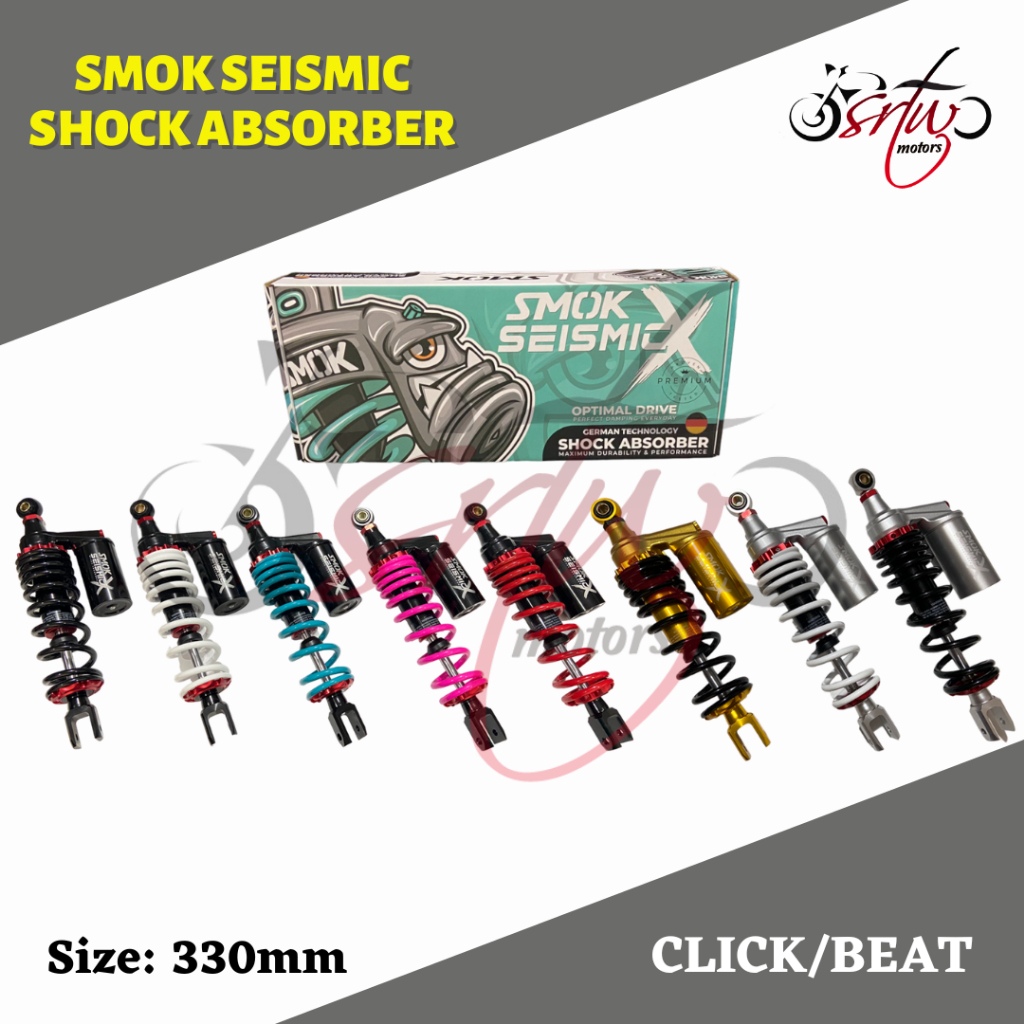 SRTW SMOK Seismic Shock 330MM CLICK/BEAT FI | Shopee Philippines
