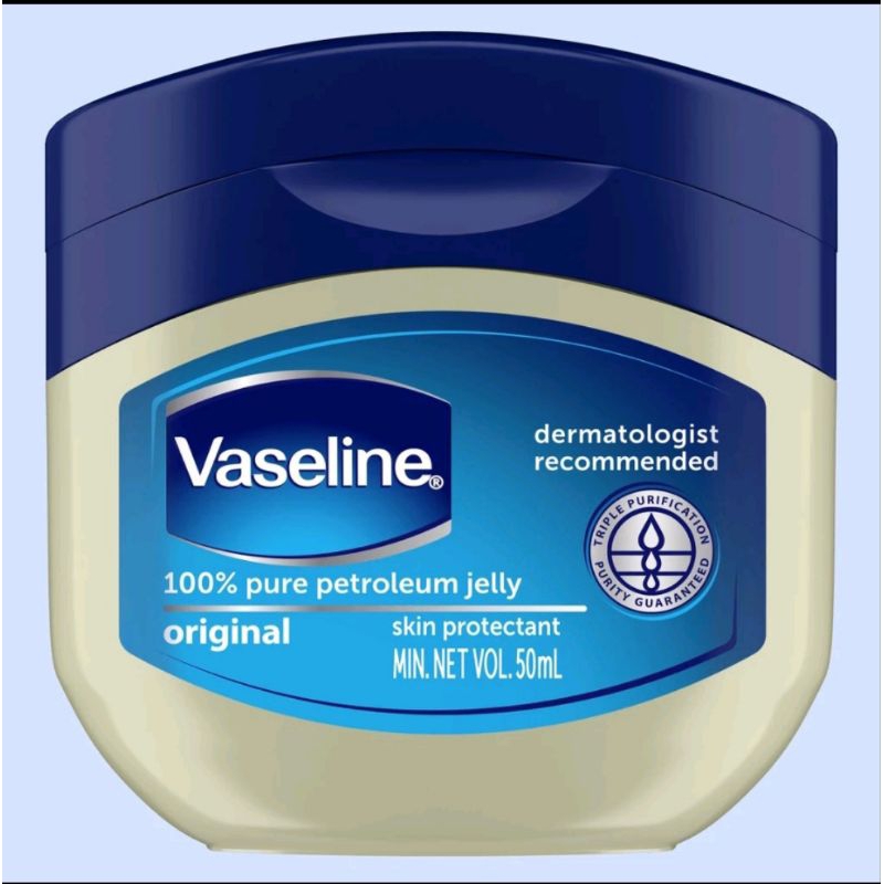 Vaseline 100% Pure Petroleum Jelly 50 ml | Shopee Philippines