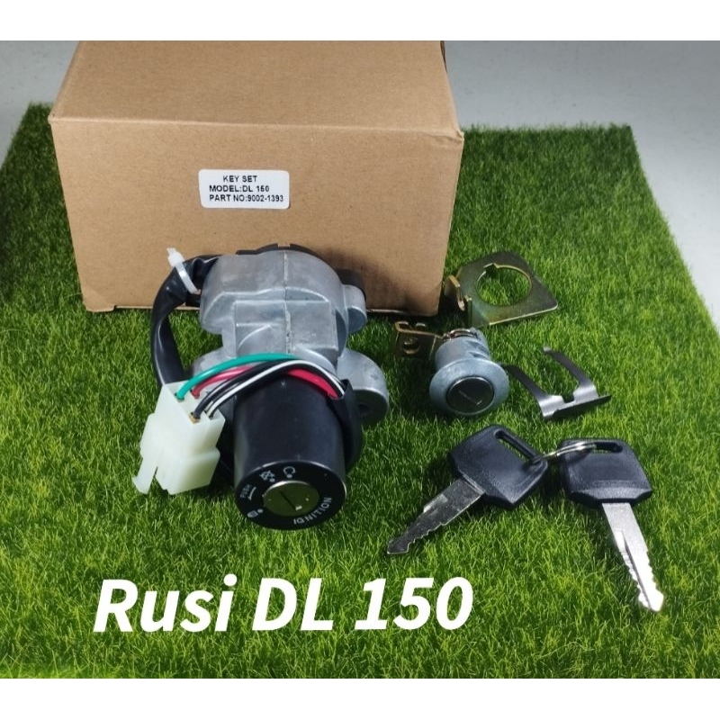 Rusi DL150 Ignition Switch Set / Key Set Makoto | Shopee Philippines