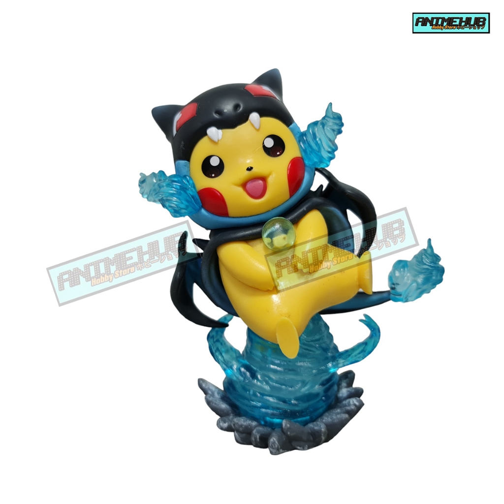 GK ES Knock Off Pokemon Pikachu Cosplay Mega Charizard X | Shopee ...