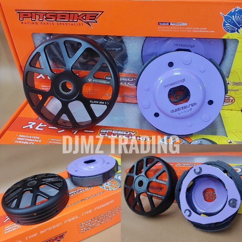 Pitsbike Speedy Clutch Set kit BLAST CARBON BELL LINING Assembly ...