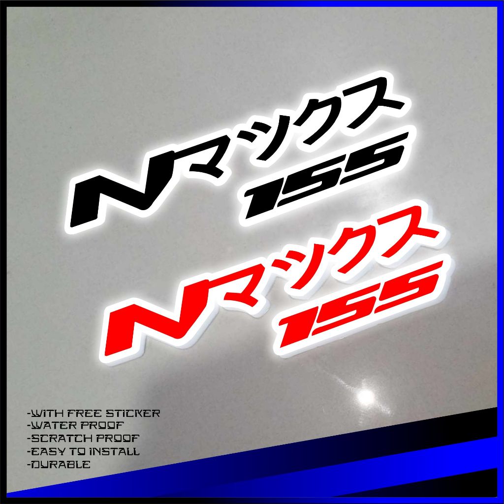 Japanese Japan NMAX 155 Yamaha Motorcycle Logo Emblem Laser Cut Acrylic ...
