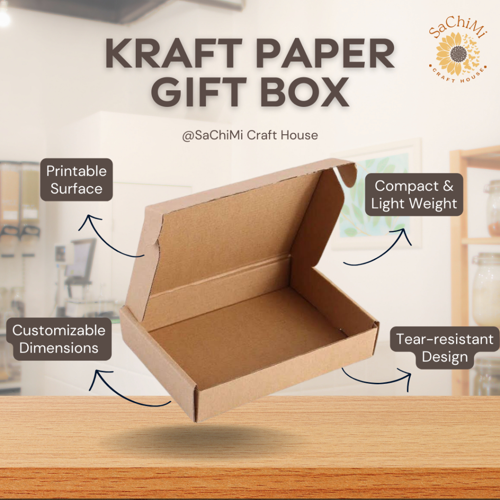 Kraft Corrugated Box - Packaging | Shopee Philippines