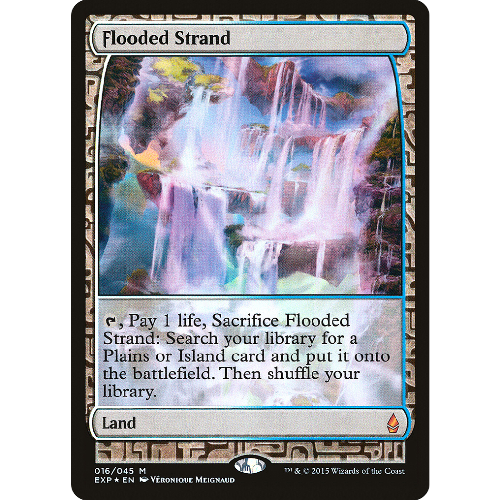 Flooded Strand EXP MTG High Rated Proxies (sticker is already on mtg ...