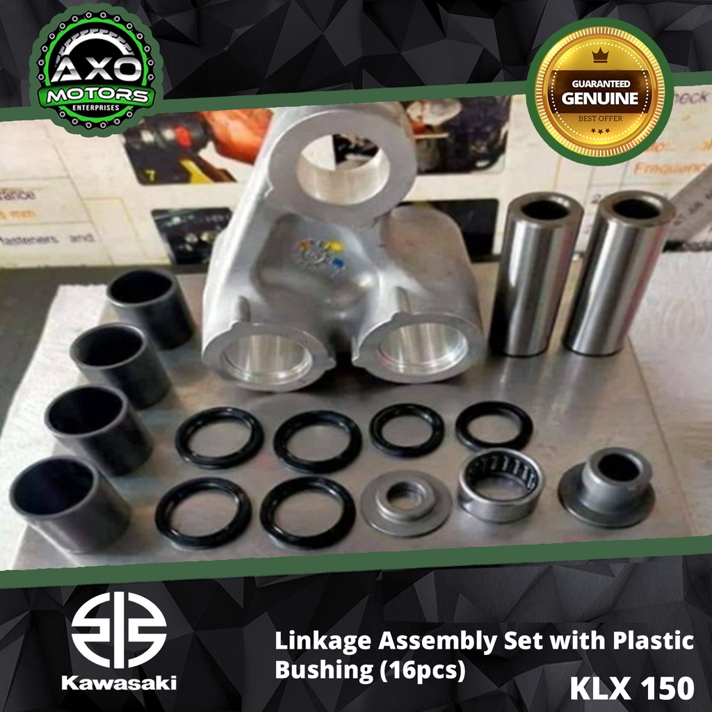 Linkage Assy Set with Plastic Bushing KLX150(16pcs) 39007-0371 Genuine ...