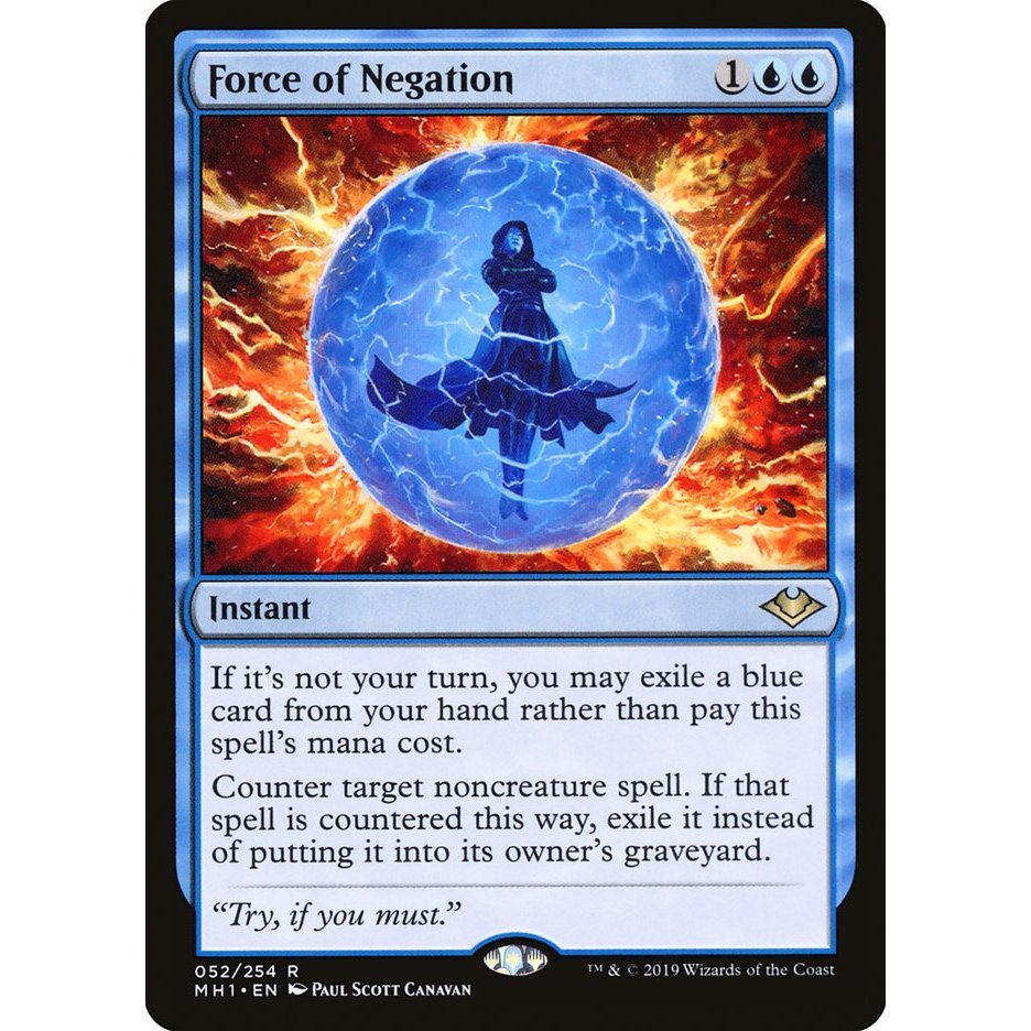 Force of Negation (CASUAL/PLAYTEST ONLY, REQUEST AVAILABLE) | Shopee ...