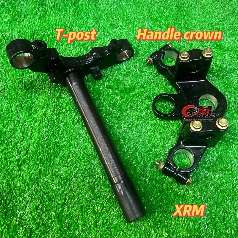 motorcycle handle crown or T post for Xrm | Shopee Philippines