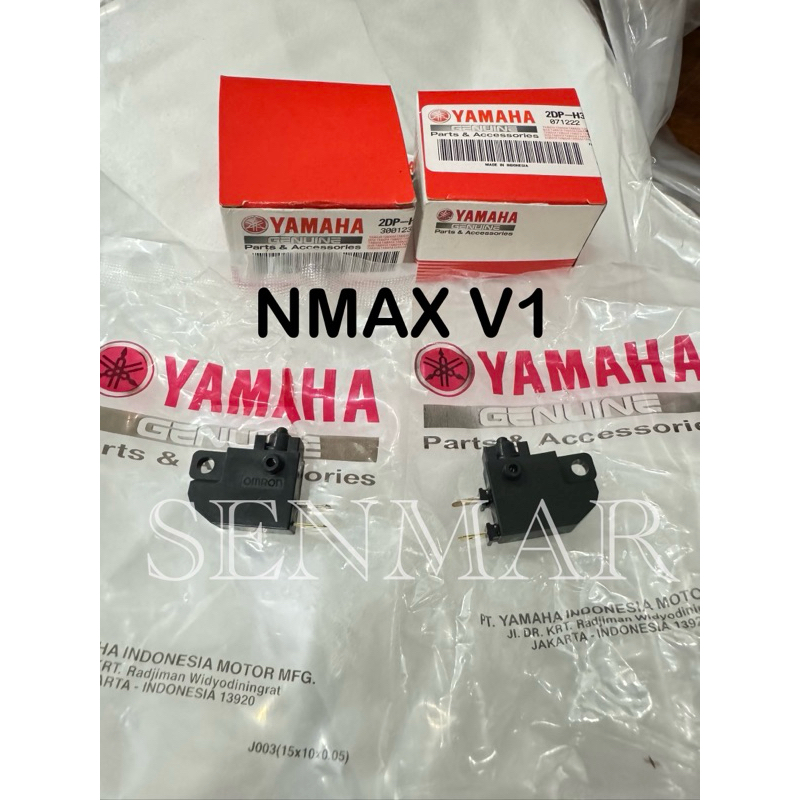NMAX V1 STOP LIGHT SWITCH ASSY / BRAKE LIGHT GENUINE YAMAHA STOCK ...