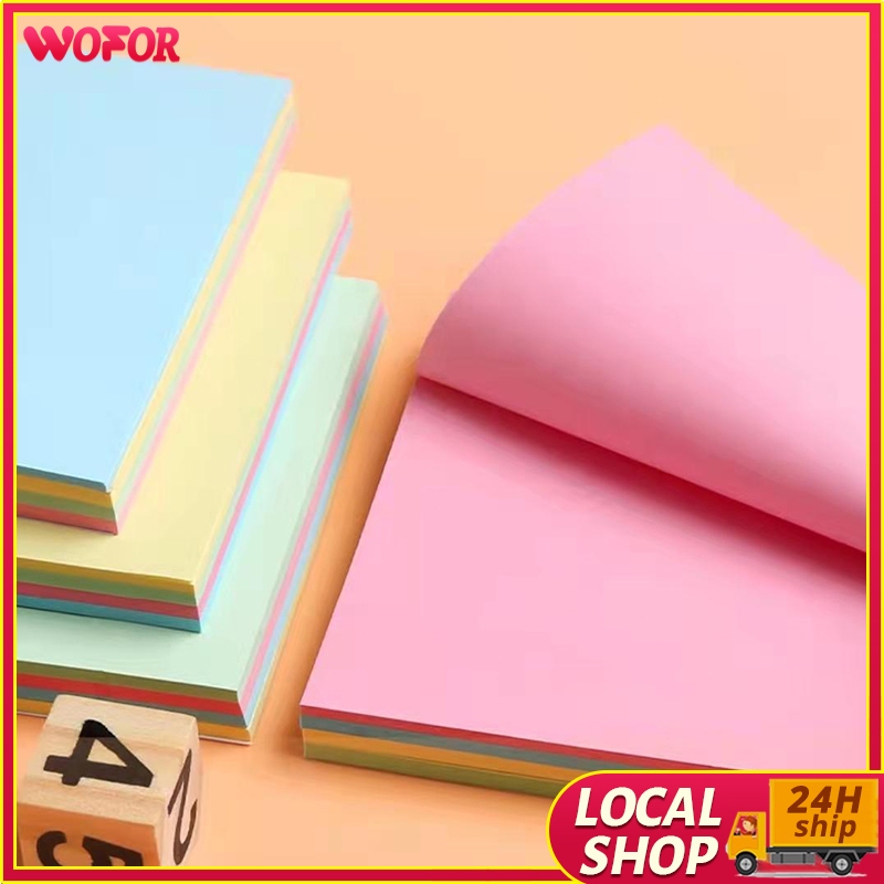 High Adhesive Sticky Notes 100 Sheets/Packet Of Sticky Notes Square ...
