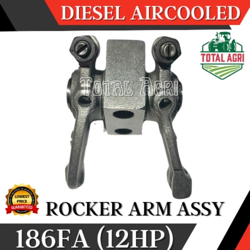 Rocker Arm Assy Assembly 186FA Aircooled Diesel Engine (12HP) | Shopee ...