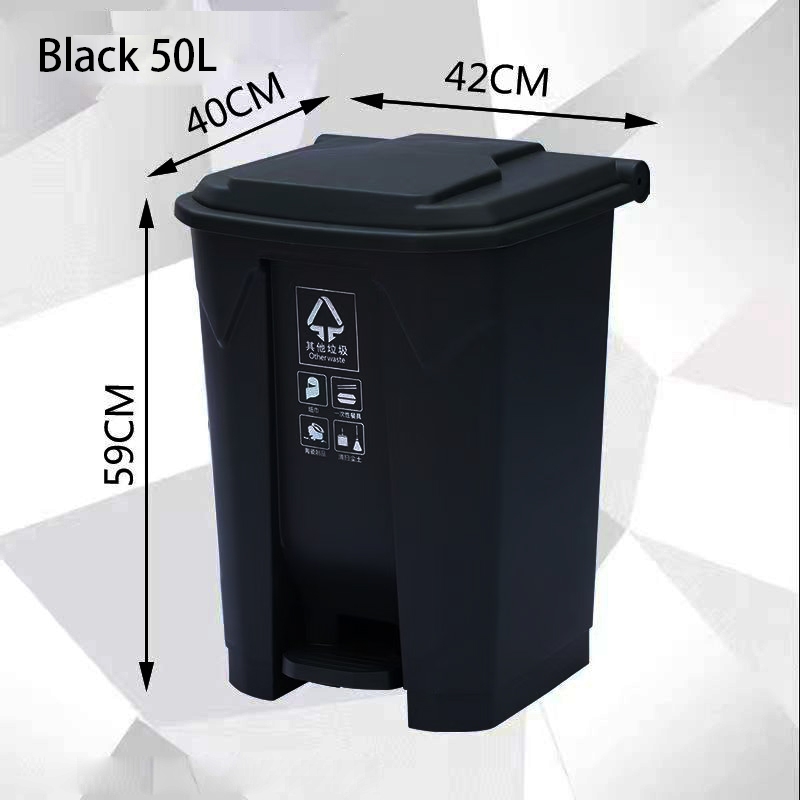 30/50/100/120L Food/Commercial and Industrial Trash Cans Large Trash ...