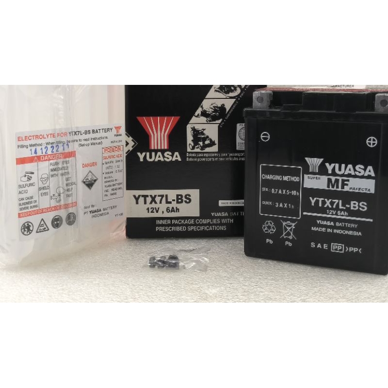 Battery Yuasa KLX140 KLX150S,L,BF | Shopee Philippines