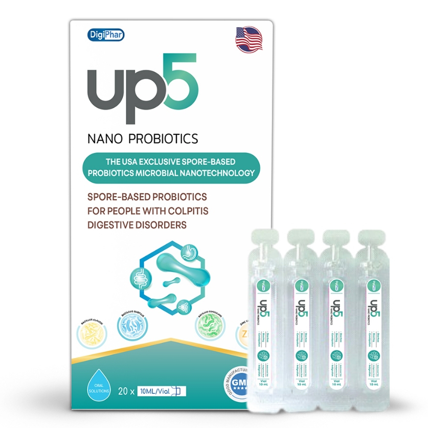 [ Legit ] UP5 Nano Probiotics for Colitis, Hemorrhoids, Constipation ...