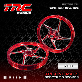 TRC CNC Mags Spectre 5 Spokes (1.6 17F x 1.85 17R) Malaysian Concept ...
