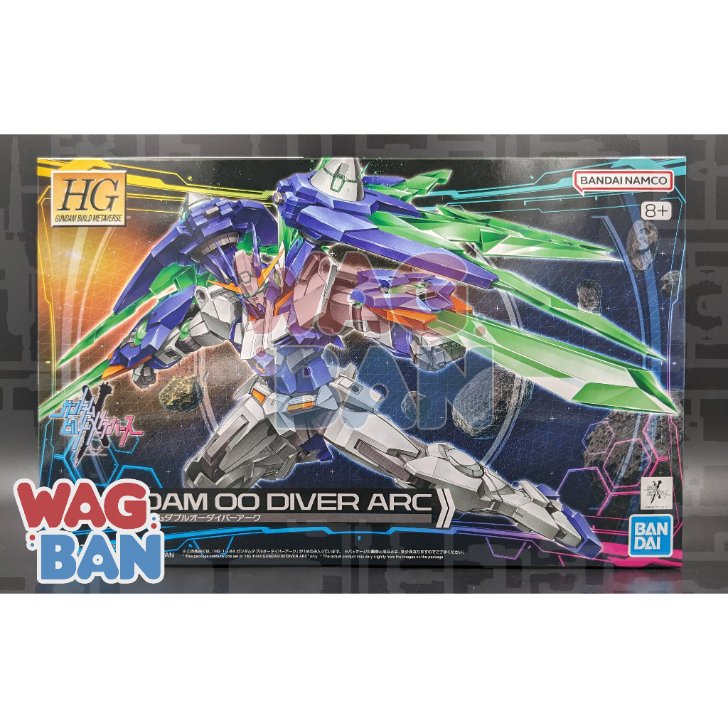 Bandai - HG 1/144 HG Gundam 00 Diver Arc (Gundam Build Metaverse) | Shopee Philippines
