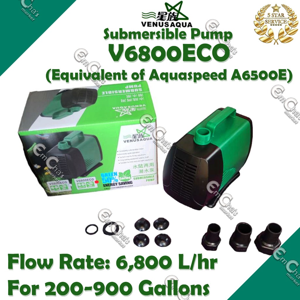 Venus Aqua V6800Eco (Sixtyeighthundredeco) Submersible Pump(For 200-900 ...