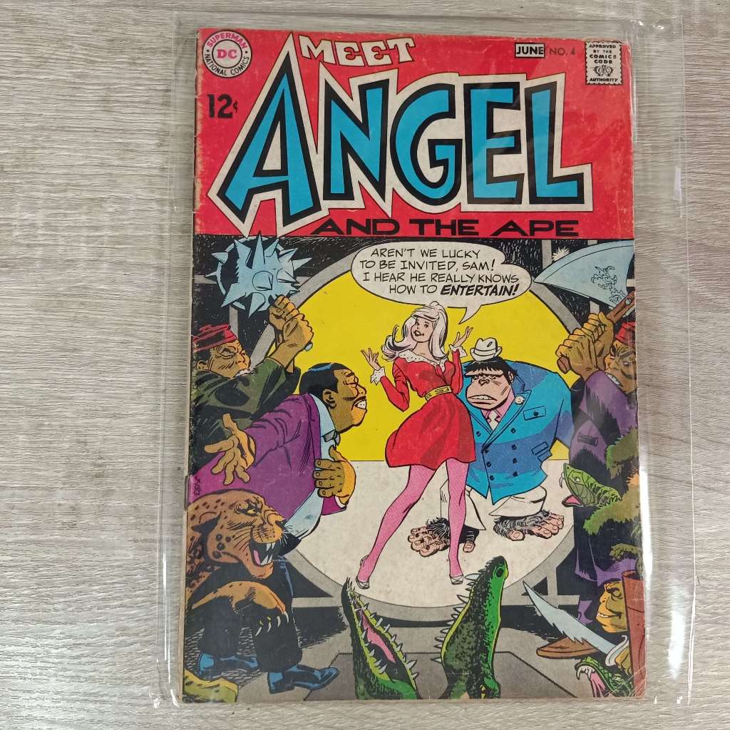 Angel and the Ape #4 (1968 DC comics) - GD condition | Shopee Philippines