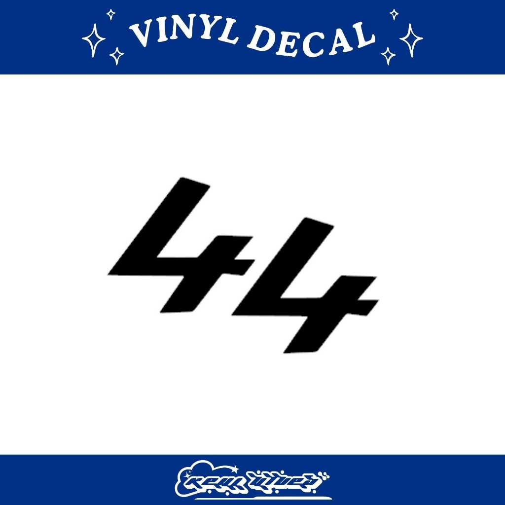 44 Hamilton F1 decal Driver Number Formula one racing vinyl sticker ...