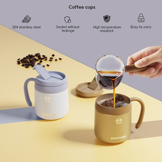 Peliflask Stainless Steel Coffee Mug With Leakproof Lid Vacuum ...