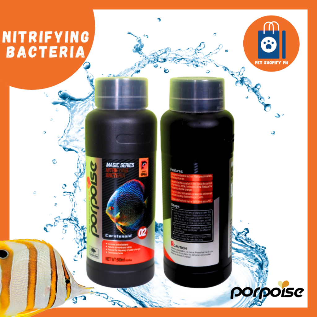 PORPOISE MAGIC SERIES - NITRIFYING BACTERIA 500ml (Carotenoid) | Shopee ...
