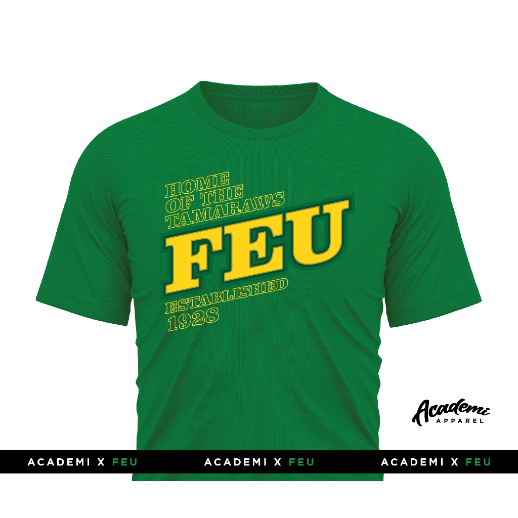"FEU Clarendon" T-shirts/Far Eastern University Shirts/University ...