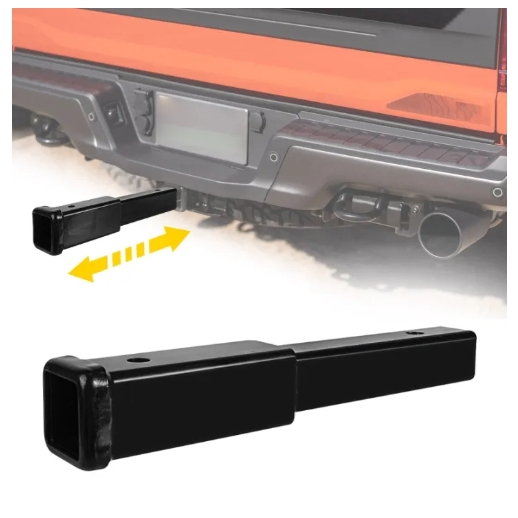 12 inch trailer hitch extension 5000lbs towing extension 3/4 stage 2 ...
