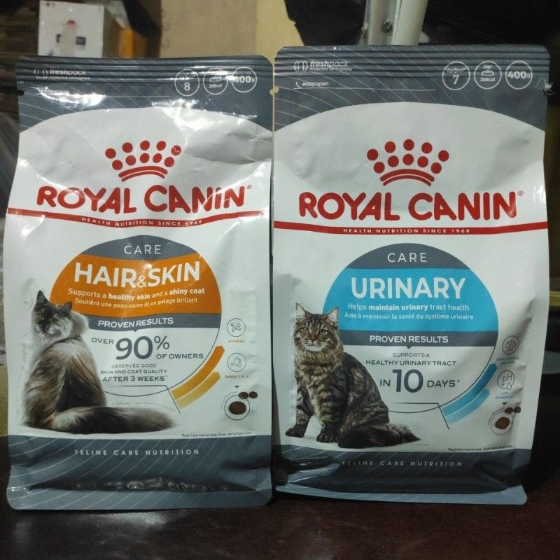 Royal Canin Cat Dry Food 400g Original Packaging (Urinary Care , Hair ...