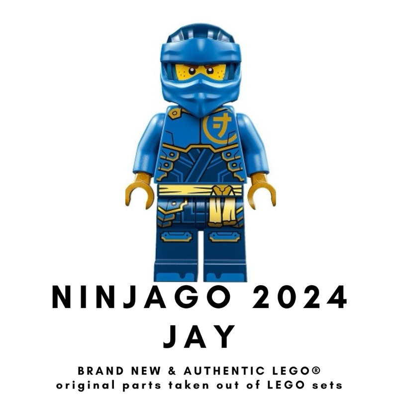 2024 Lego Ninjago Jay Minifigure Dragons Rising Season 2 Shopee