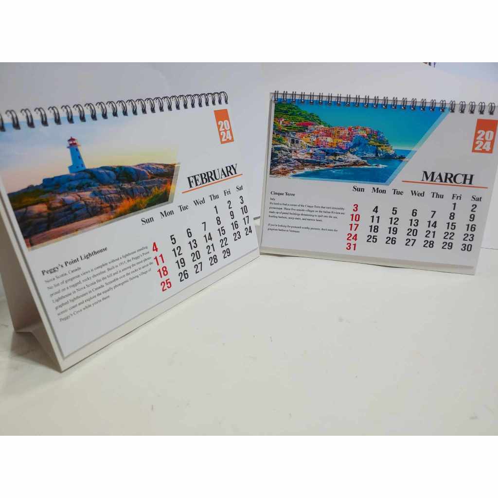 DESK TENT CALENDAR 2025- Customized calendar available | Shopee Philippines