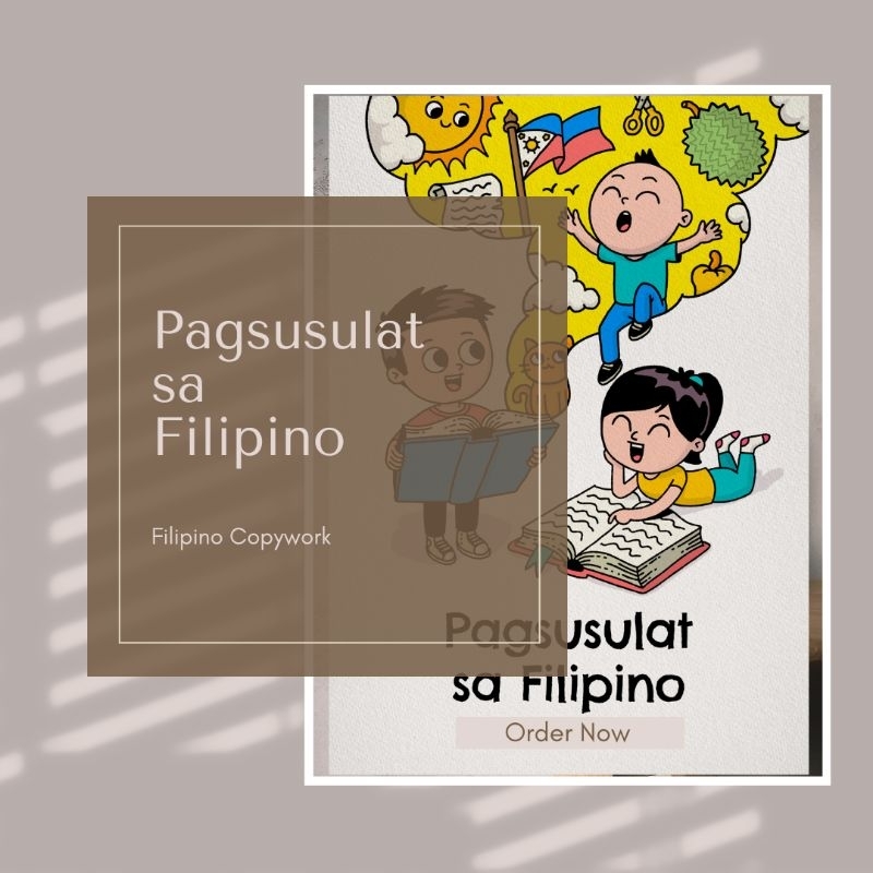 Pagsusulat sa Filipino | Filipino Copywork | Shopee Philippines