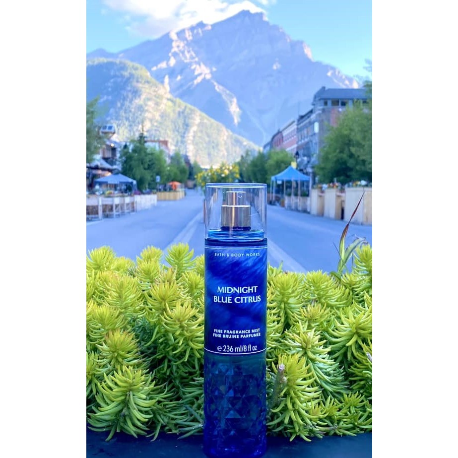 BBW Midnight Blue Citrus Mist 236ml | Shopee Philippines