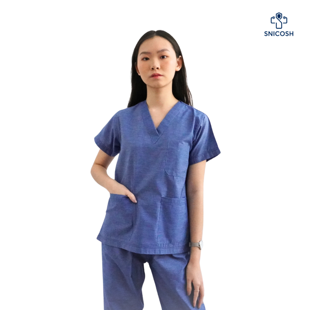 Snicosh Classic Scrub Suit Set | High Quality Cotton | Shopee Philippines