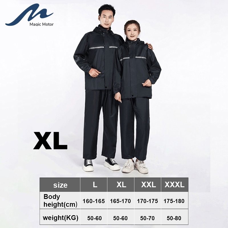 RainCoat For Motorcycle Waterproof Motor Bicycle Outdoor Raincoat Men ...