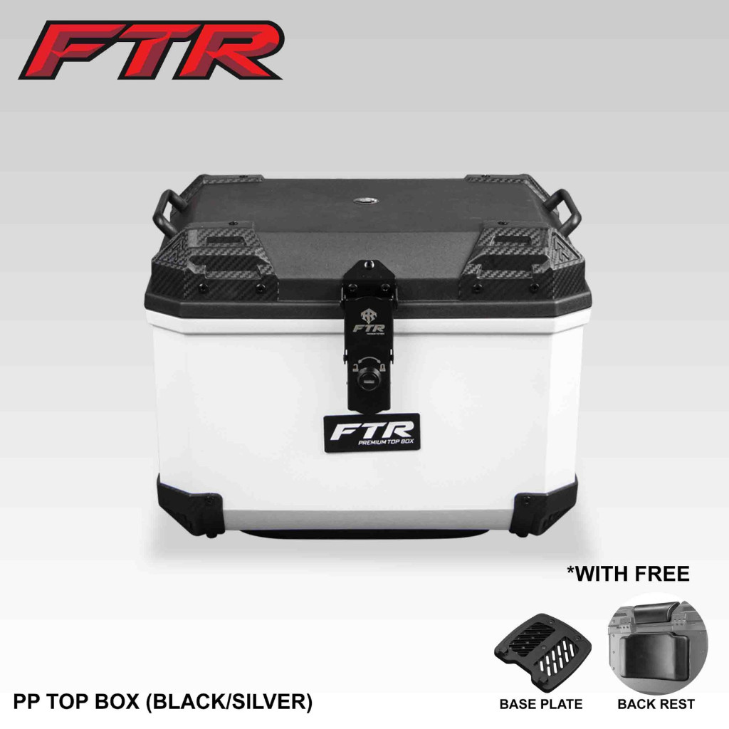 FTR Helmets - Premium Top Box Polypropylene (PP) Material | Shopee ...