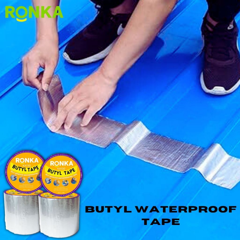 Aluminum Foil Butyl Waterproof Tape For roof leak Roof Sealant Wall ...