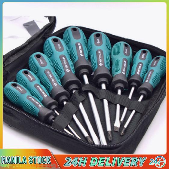 【9PCS】Home Appliance Repair Screwdriver cross set and screwdriver ...