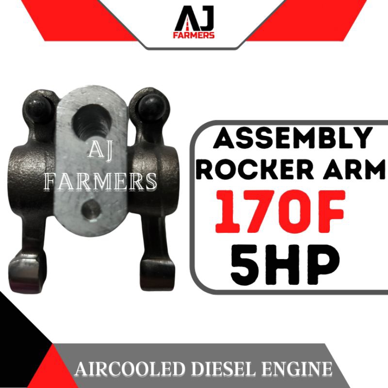 Rocker Arm Assy Assembly Aircooled Diesel Engine 170F 5HP | Shopee ...