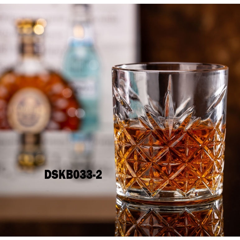 A_G DSKB033-2 340ML DELISOGA Fashioned rock glass whiskey glasses water glass cup (1PC/6PCS SET ...